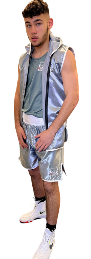 MAD DOG'S RING-WEAR SET SILVER/WHITE – Mad Dog's Boxing Store